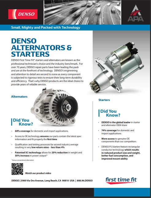 AUTOMOTIVE PARTS ASSOCIATES - Allies For Success - Supplier Spotlight